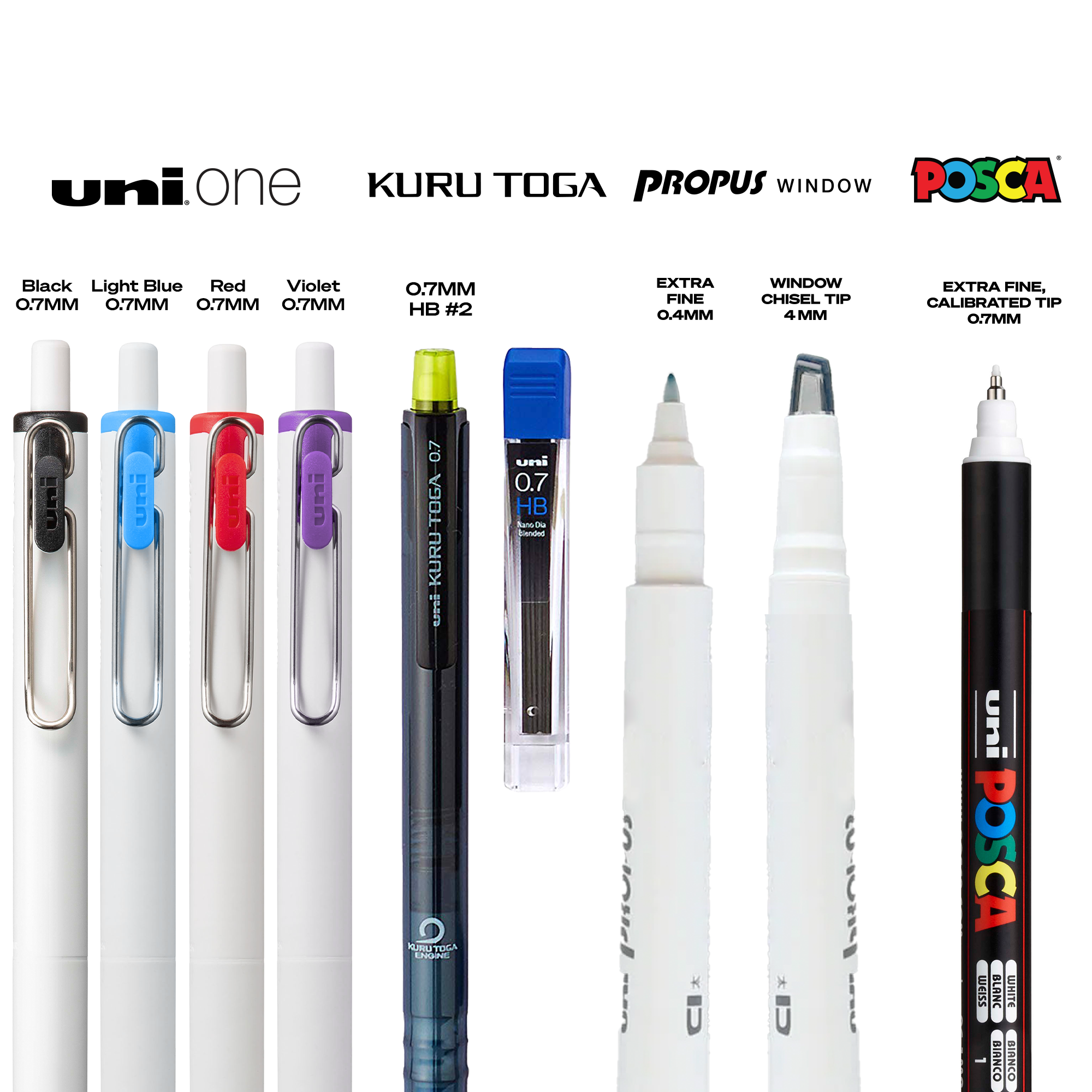 uni Fresh Start Kit - Back-to-School Box | uniball