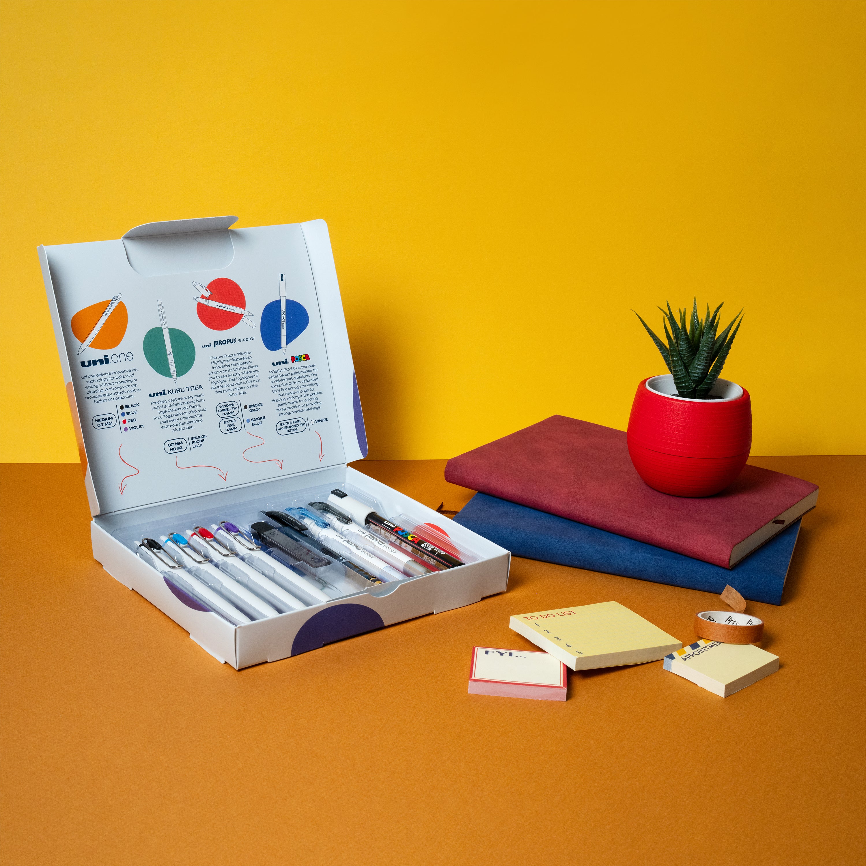 uni Fresh Start Kit - Back-to-School Box | uniball