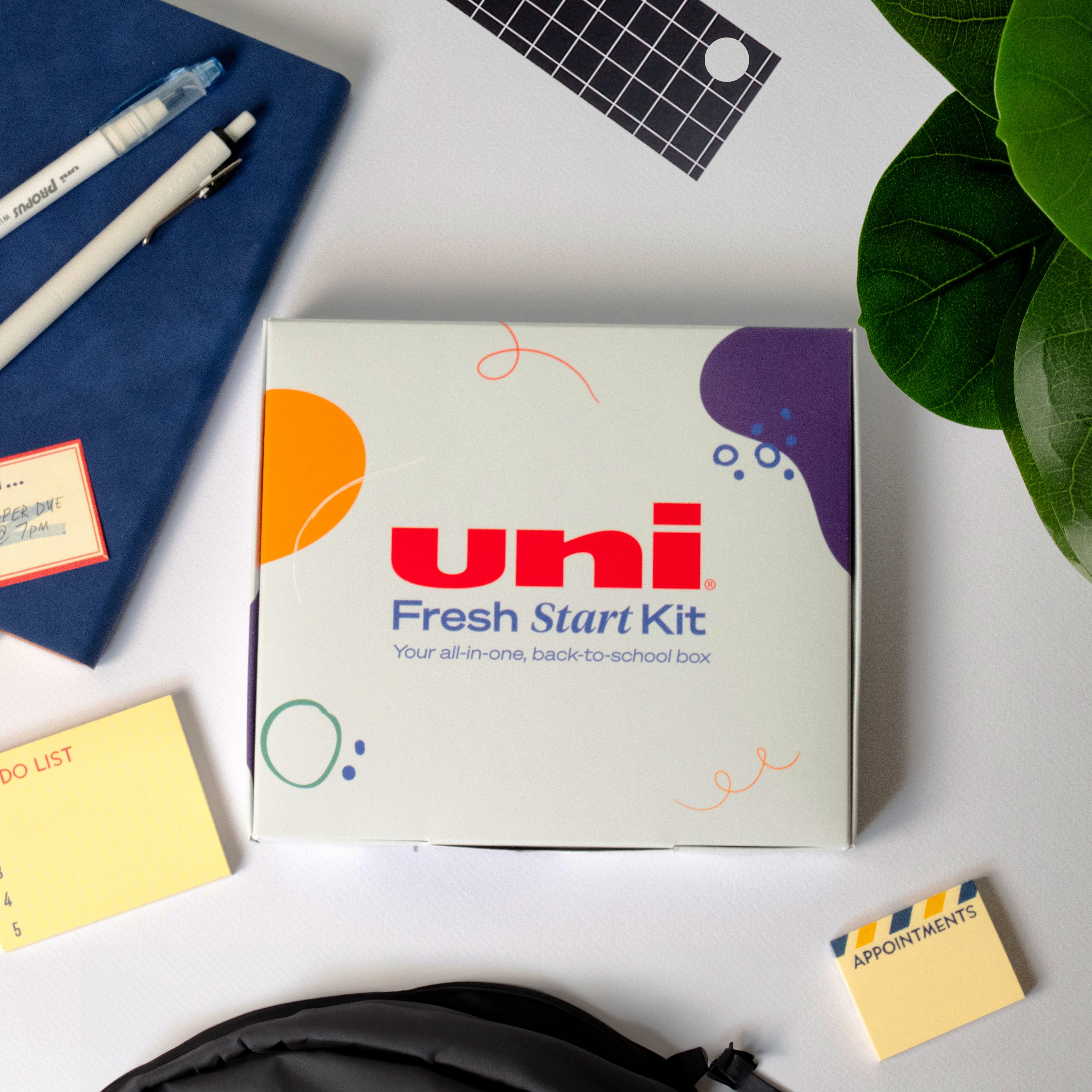 uni Fresh Start Kit - Back-to-School Box | uniball