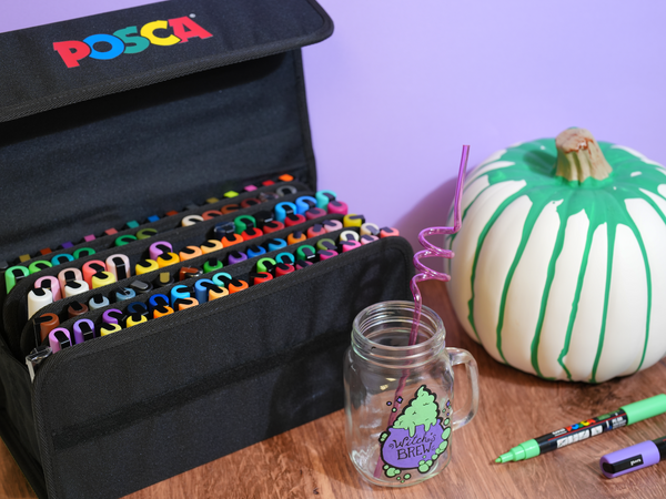 uni® POSCA® Exclusive Special Edition Set, 105 Count Kit including 3M