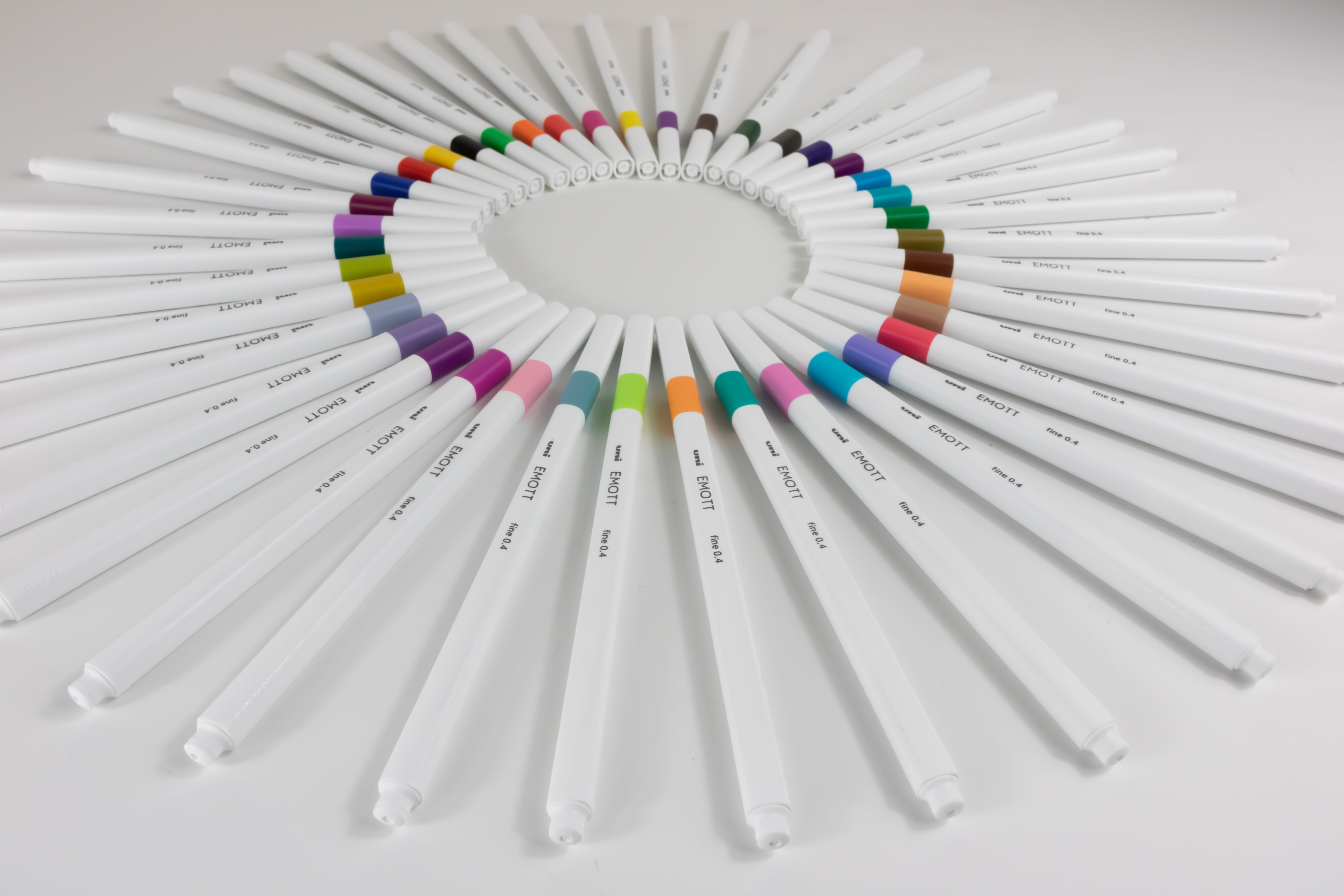 EMOTT Individual Pens | Fine Line Markers | uni-ball