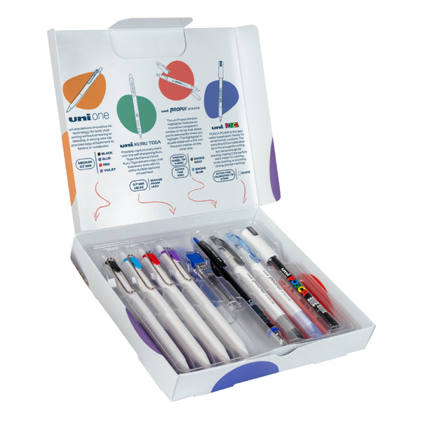 uni Fresh Start Kit - Back-to-School Box | uniball