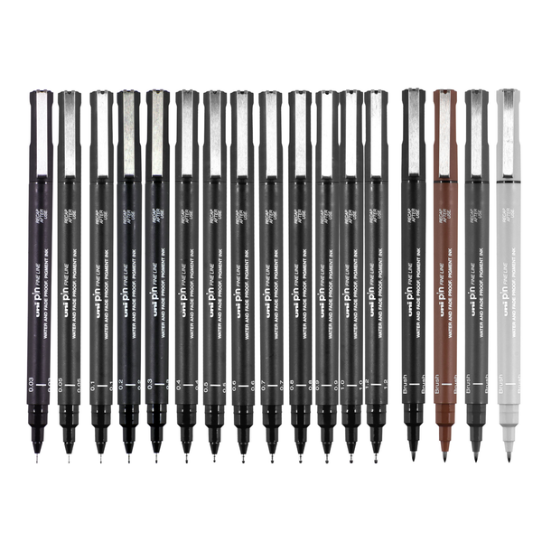 Pin Fine Line Drawing Pens | 0.03mm | uni-ball